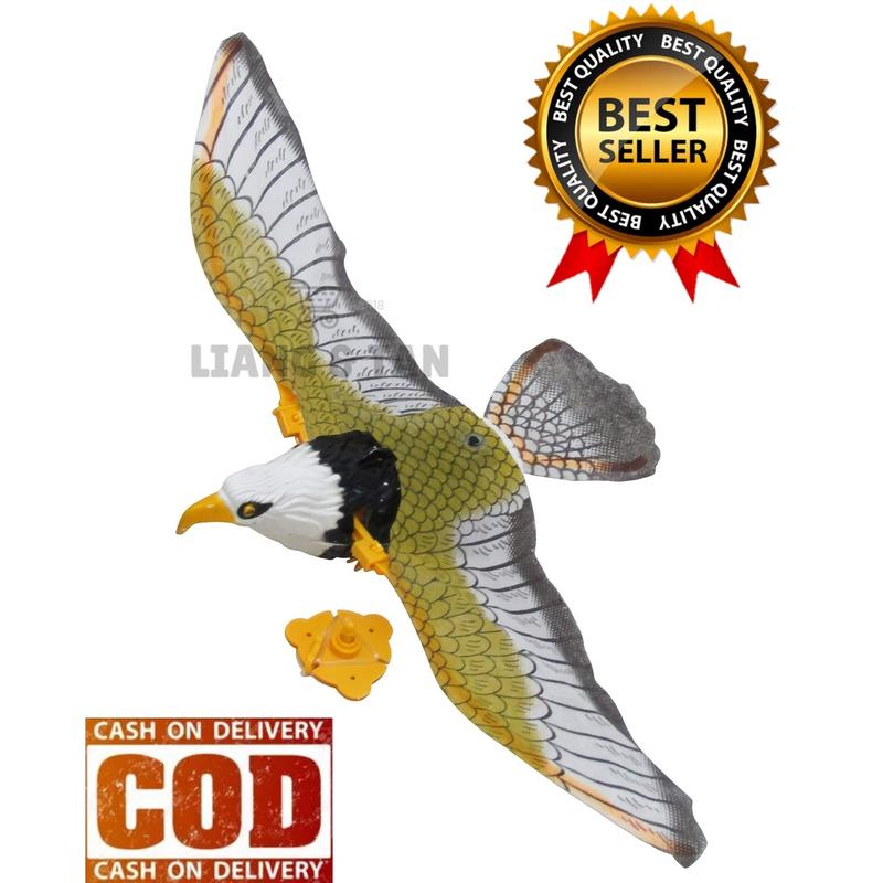 ( BISA COD ) PROMO Mainan Anak Burung Elang Gantung Pakai Baterai ...