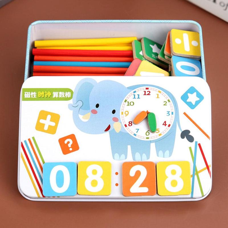 Children Counting Sticks Education Toy Addition Subtraction Sticks ...