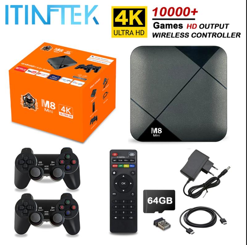MXQ similar game M8 Mini Game Stick Dual System 8K HD Arcade - TikTok ...
