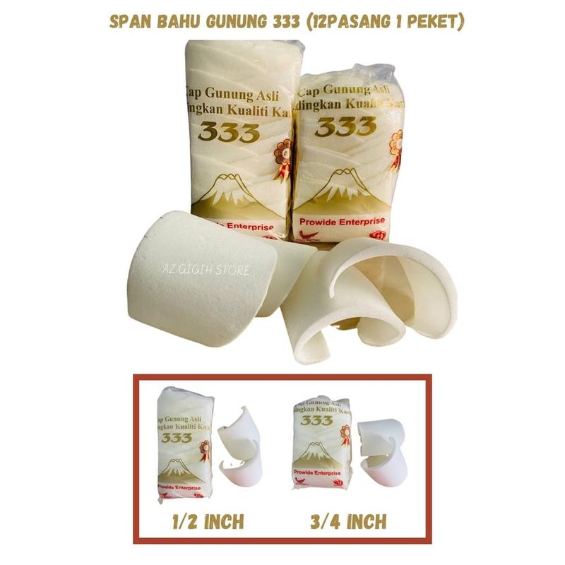 Span Bahu Cap GUNUNG ASLI 333/Shoulder Pad （1 dozen） - TikTok Shop Malaysia
