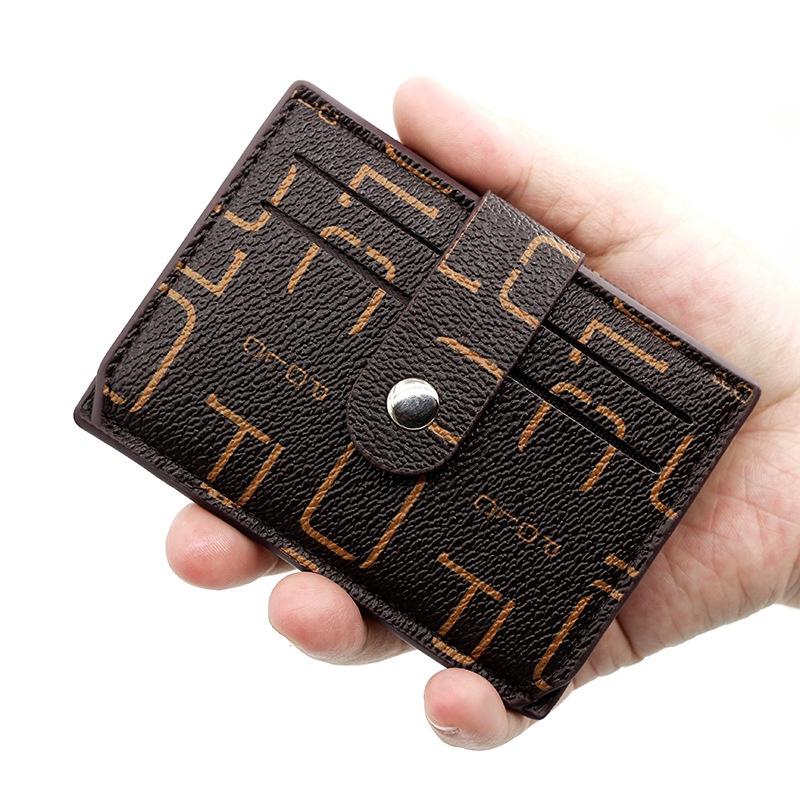 New Stylish Multi-Card Slot PU Leather Wallet Card Holder - TikTok Shop ...