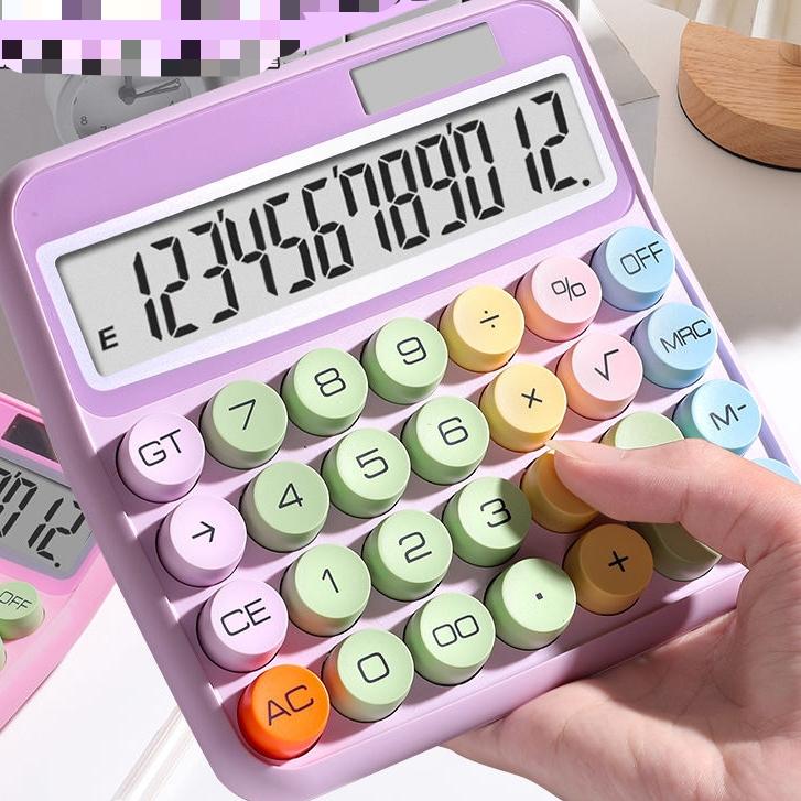 DX-8866 Colorful keys calculator electronic desktop calculate - TikTok ...