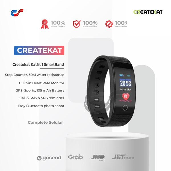 CreateKat Smart Band Katfit 1 - Shop | Tokopedia