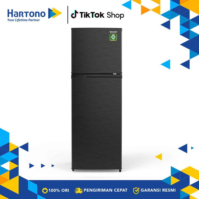 Promo Sharp Kulkas Kecil 2 Pintu Small 2 Door Refrigerator SJ316MNHS ...