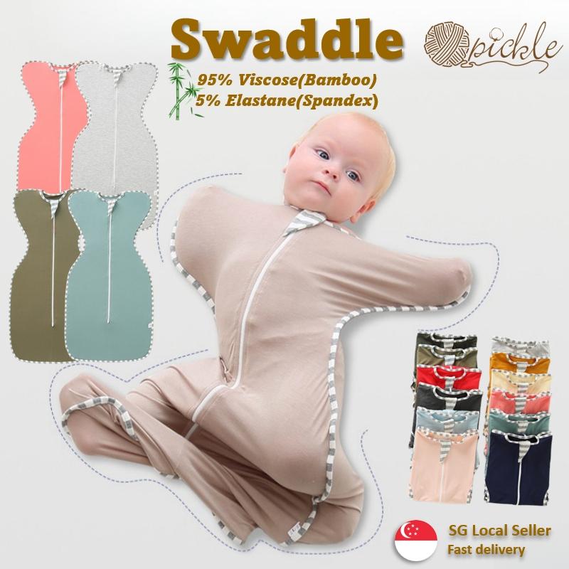 Bamboo baby swaddle/swaddle me/sleeping bag with zip/baby swaddle ...
