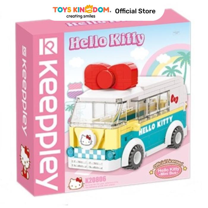 Jual Toys Kingdom Keeppley Sanrio Hello Kitty Mini Bus Keepplay Kids ...