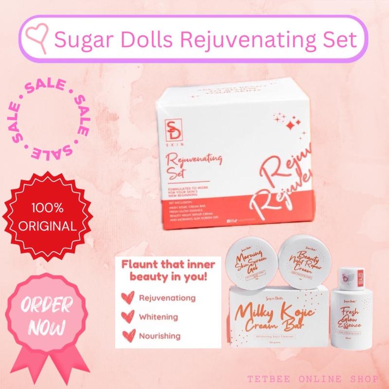 SUGAR DOLLS REJUVENATING SET SD Rejuv Skincare Set Skin Repair - TikTok ...