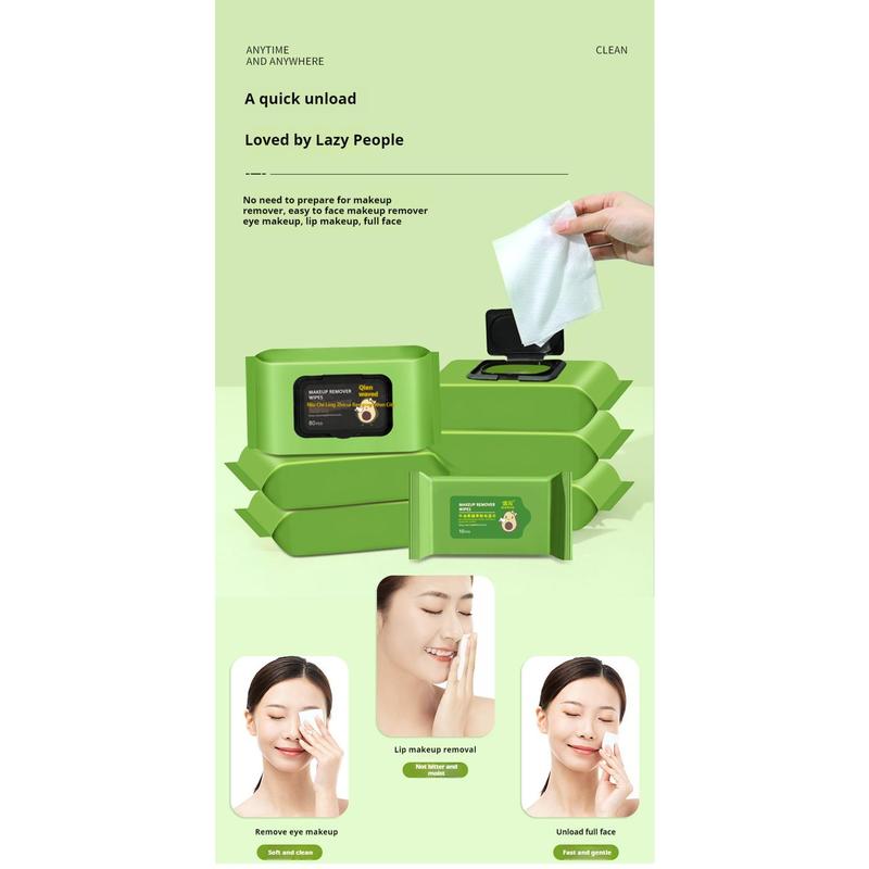 Popular Big Promotion Avocado Wipes Eye and Lip Face Deep Cleaning ...