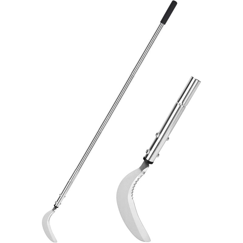 Weeding Sickle, Steel Grass Sickle with Serrated Double-Edge - TikTok Shop