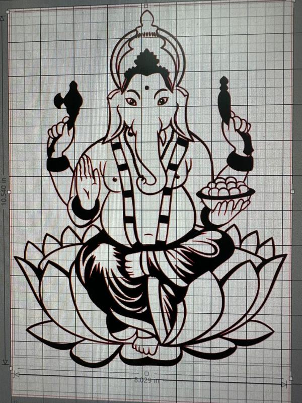 vinayagar car sticker A4 size - TikTok Shop Malaysia