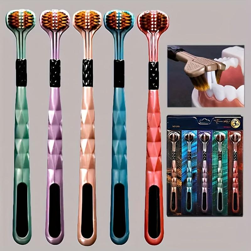 5pcs Gentle Soft Nylon Bristle Toothbrushes for Adults - Dee - TikTok ...