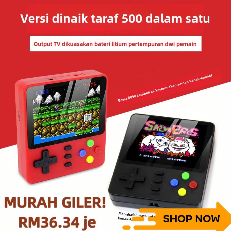 Konsol Permainan Pegang Tangan Mini, Q5, 500 Permainan Retro - TikTok ...