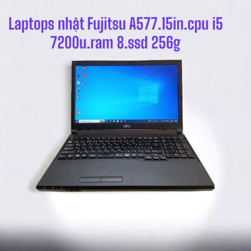 Laptop Fujitsu AH77.cpu i5 7200u.ram 8.ssd 256g màn 15in - TikTok Shop ...