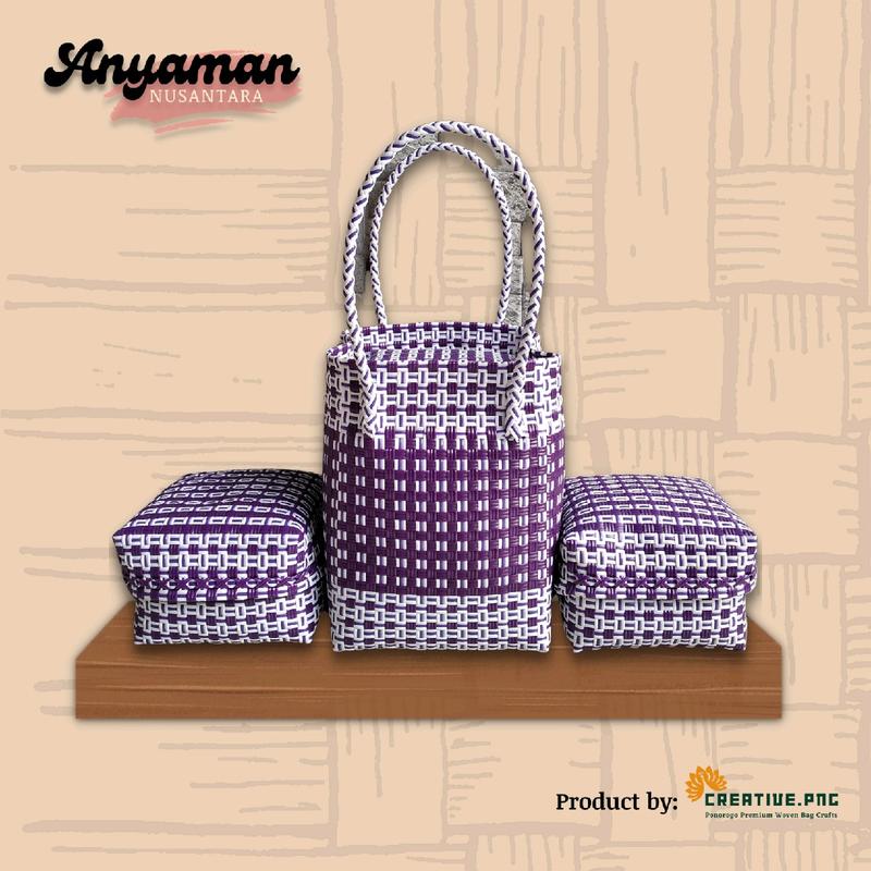 TAS ANYAMAN KEBEN JALI ISI 2 PREMIUM( TERMASUK BESEK BAMBU) - Shop ...