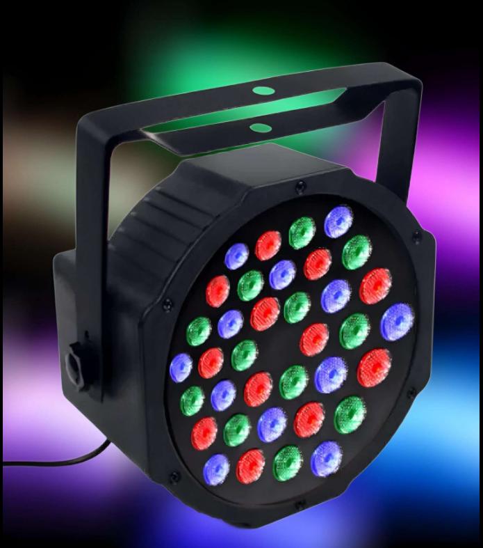 36 LED Par Light DMX Sound Activated DJ Party Lighting Disco - TikTok ...