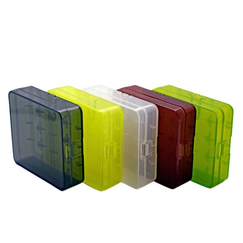 MYE - 4-Cell Battery Case Cover Holder Storage Box with Hook for 18650 ...