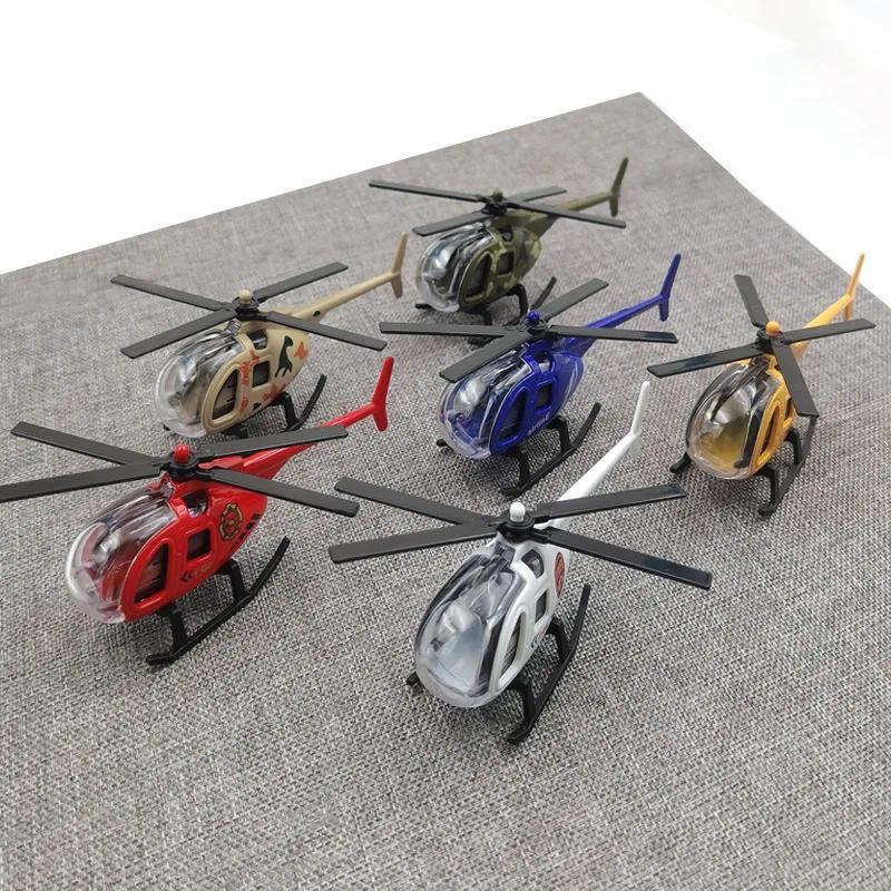 1Pc 1:64 New Children Helicopter Toy Alloy Airplane Model Simulation ...