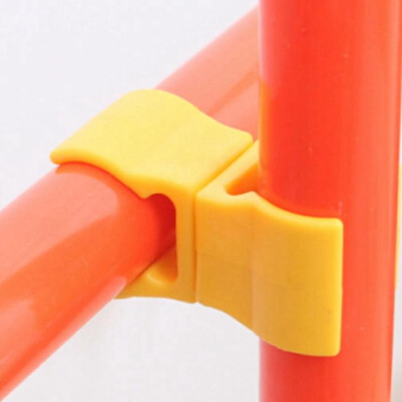10PCS Outdoor Agility Field Warning Rod Clip Buckle Plastic Corner ...