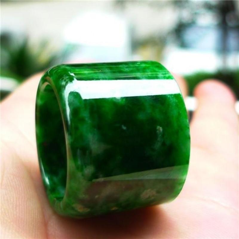 Cincin Jed Guizhou, Hijau Zamrud, Untuk Lelaki, Baru - TikTok Shop Malaysia
