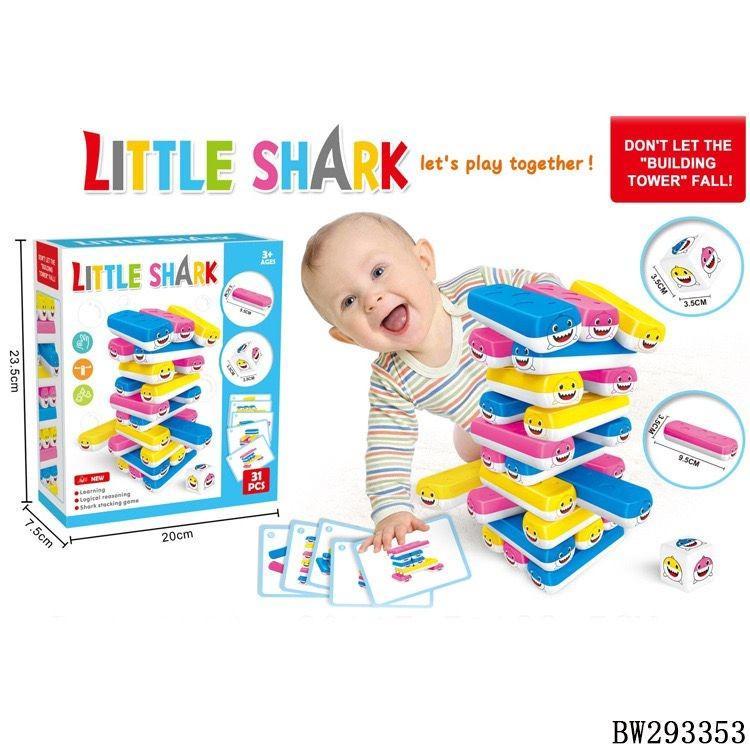 Stok Sedia!!!! Shark Stackers Toys Stacking Block Children Kids ...