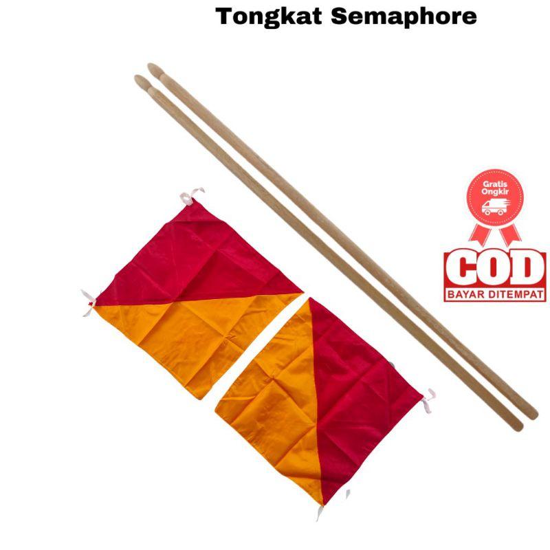 Bendera Semaphore Pramuka, Satu Set - Shop | Tokopedia
