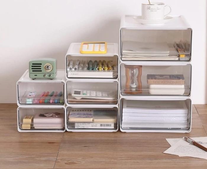 Jual LACI DRAWER STORAGE BOX KOTAK PENYIMPANAN MEJA ESTETIK BOX KERJA ...