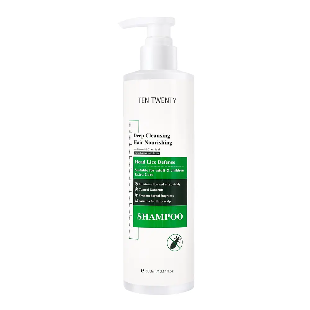 TEN TWENTY Head Lice Defense Shampoo | Fast Lice/Nits Removal + Itchy ...