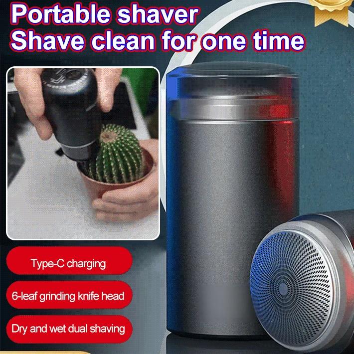 Compact Electric Shaving Razor for Men Ideal for OntheGo Grooming ...