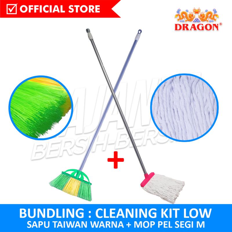 [COD] [TERMURAH] Paket Hemat Cleaning Kit Low (Sapu Taiwan Warna - Shop ...