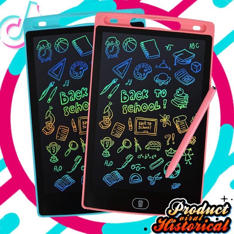 Pad Tulisan LCD, 8.5 inci, Papan Lukis Tulis, Tablet Tulisan - TikTok ...