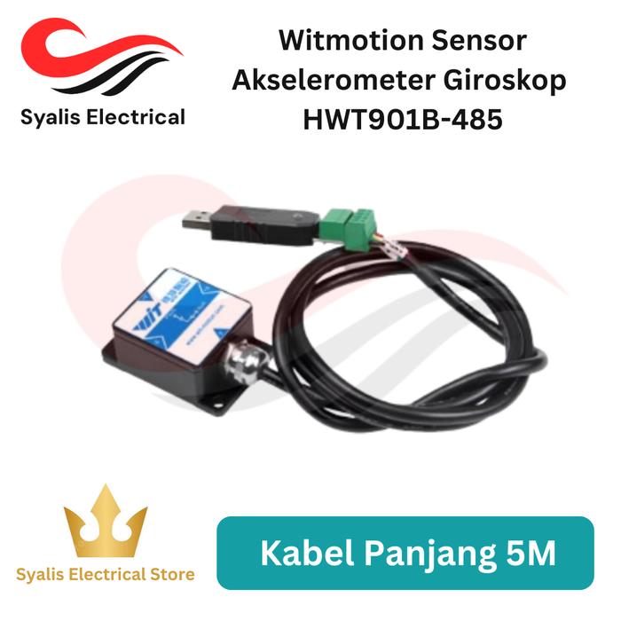 Jual Witmotion Sensor Akselerometer & Giroskop HWT901B-485 (RS485 IMU ...