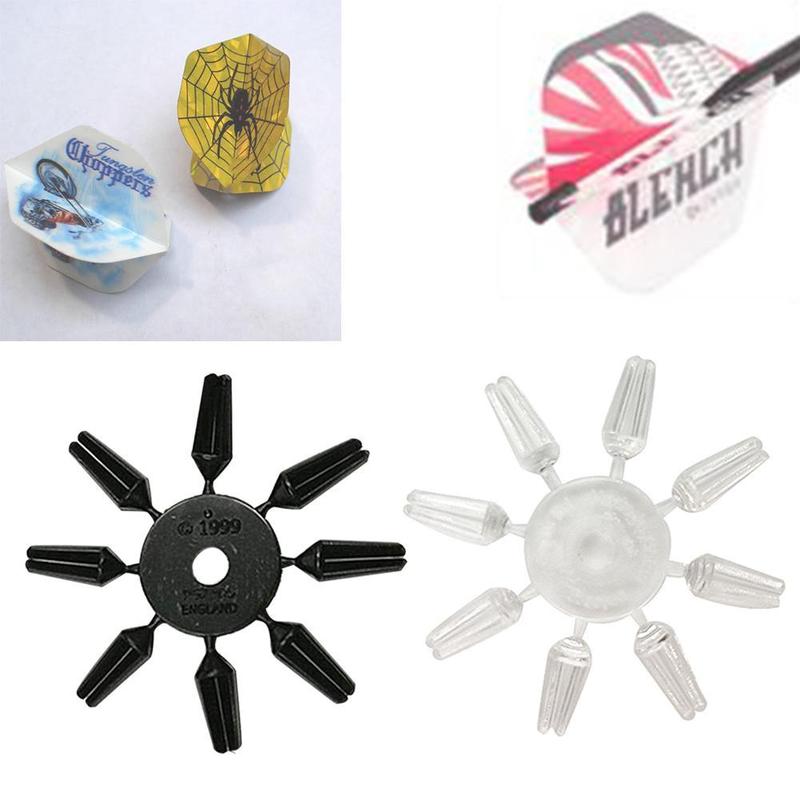 Dart Wing Protector Durable Professional Darts Flight Black Tail ...