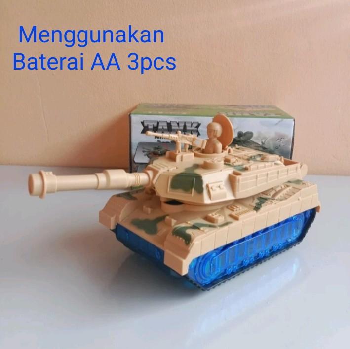 Mainan Tank bump n go - Mainan Tenk Batre Anak edukasi Replika - Shop ...