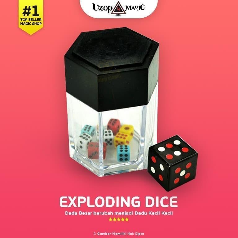 Alat Sulap Dadu Ajaib Exploding Dice - Uzop Magic - Shop | Tokopedia