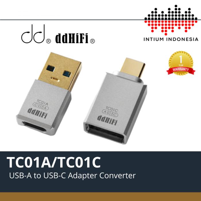 Jual DD ddHiFi TC01A / TC01C HiFi Quality USB-A to USB-C Adapter ...