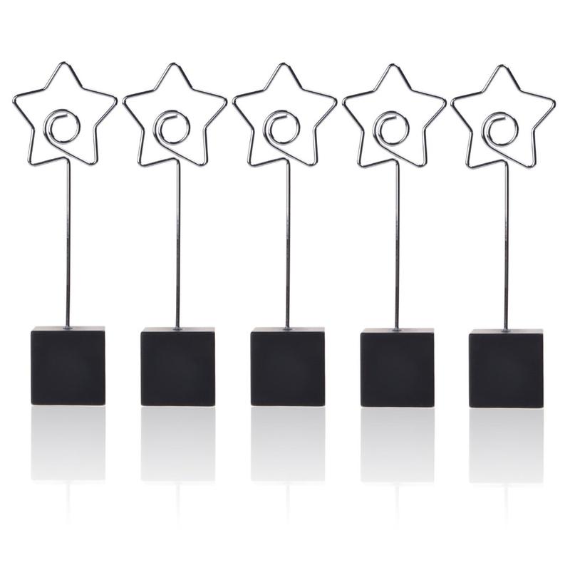 5 Pcs Cube Base Memo Clips Holder with Star Shaped Clip Clas - TikTok ...