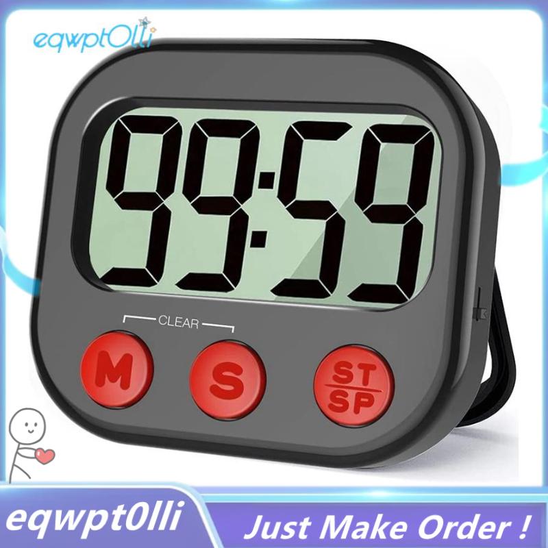 Kitchen Timer, Digital Visual Timer Magnetic Clock Stopwatch - TikTok ...