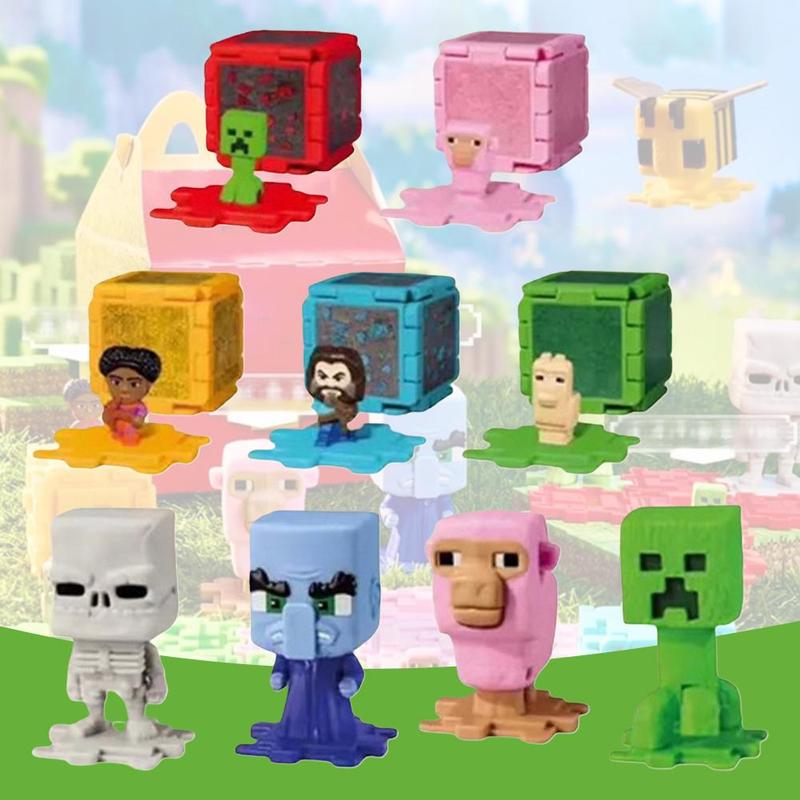 Tokoh Koleksi Filem Minecraft, McDonald's, Kotak Buta Bersama, - TikTok ...