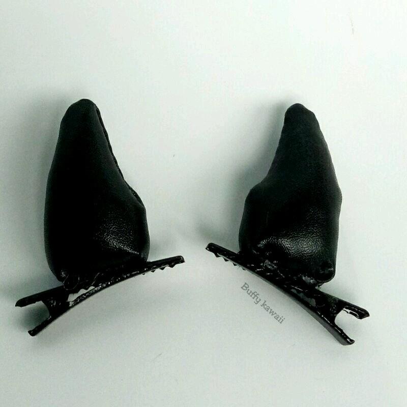 jepit devil hairclip small cosplay setan sexy girl cute kawaii gothic ...