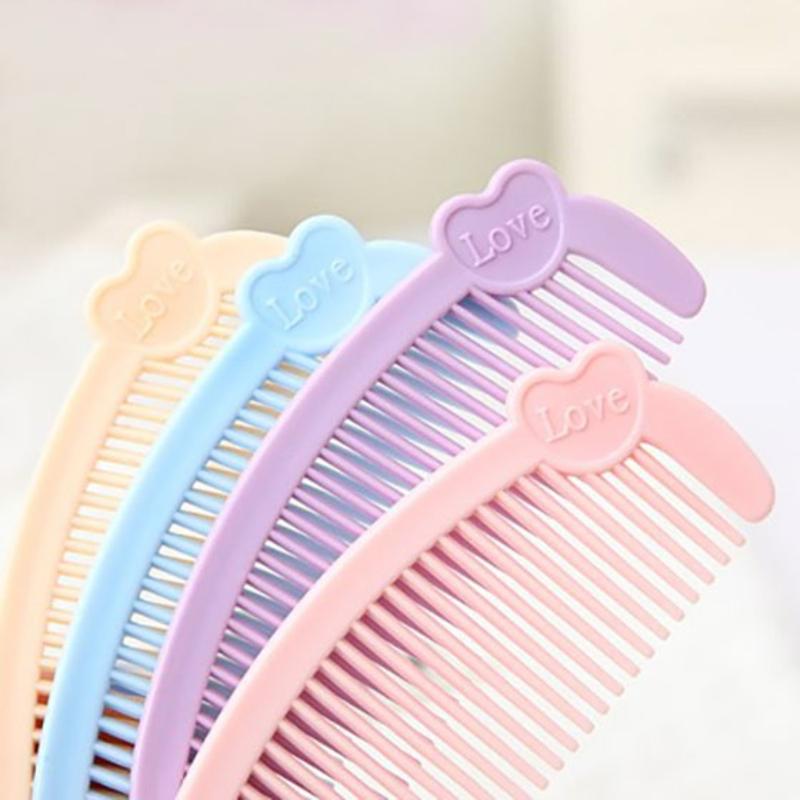 Cute Plastic Cartoon Love Mini Comb Mini Cartoon Love Cute Student ...