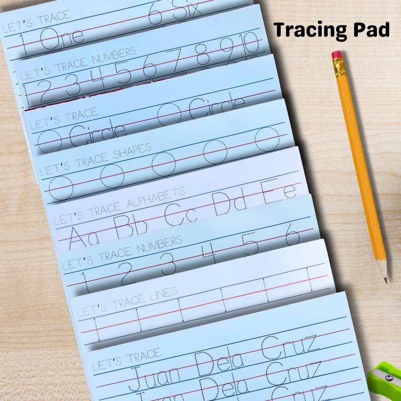 Customized Tracing Pad for kids 40 Pages - TikTok Shop Philippines