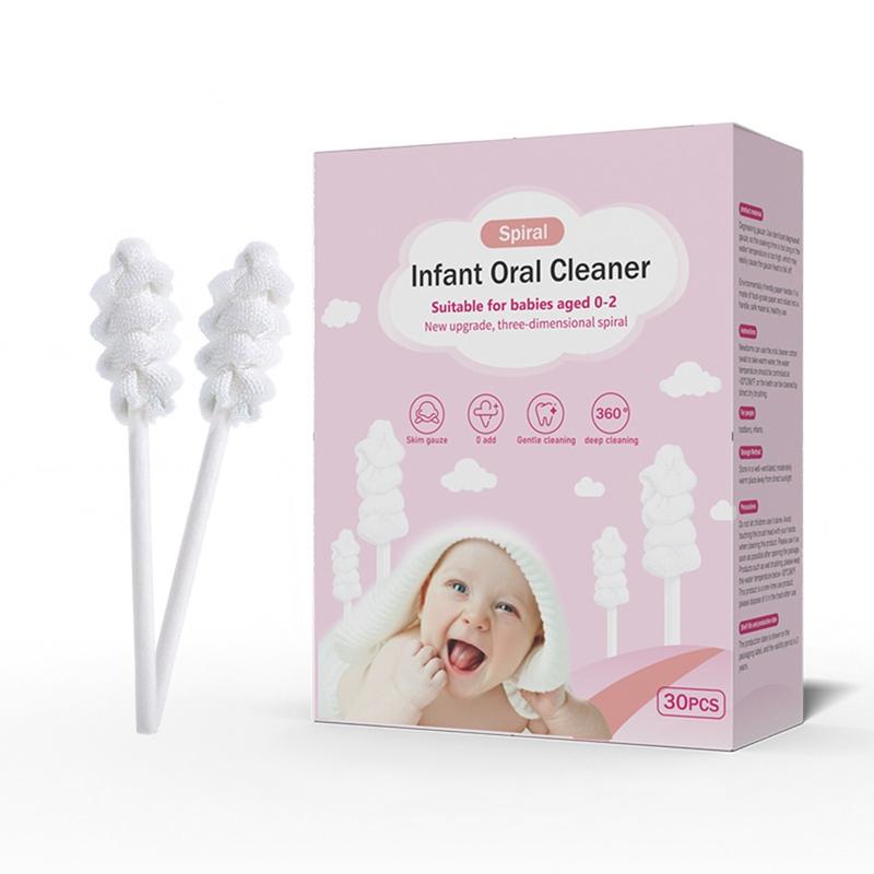 30 Pcs Baby Tongue Cleaner Oral Cleaning Stick Dental Care for - TikTok ...