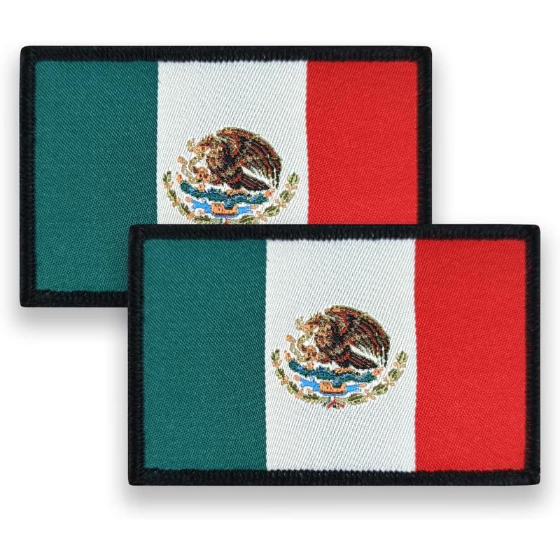 Mexico Flag Patch Mexican Tactical Patch- Hook and Loop Fastener, - TikTok Shop