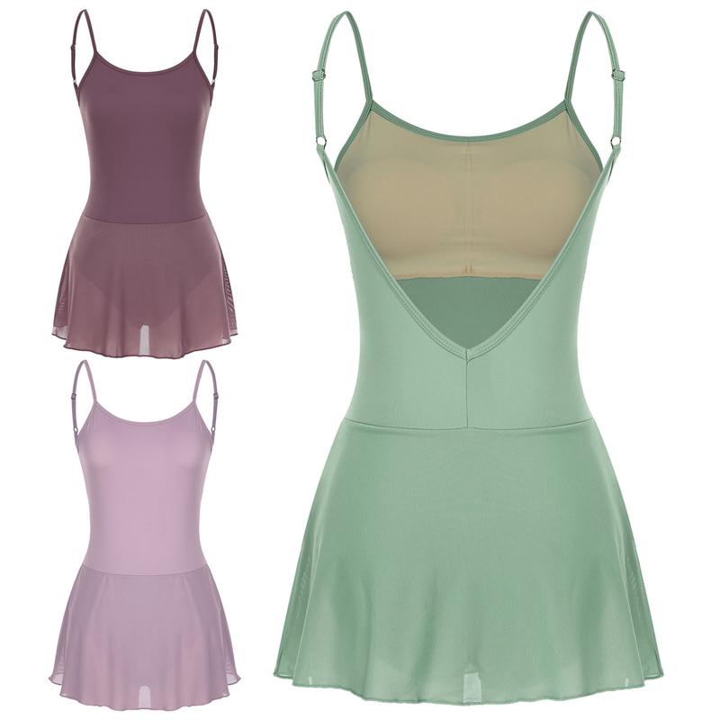 Kaerm Womens Dance Practice Warm-Up Costume V-Back Sleeveless - TikTok ...