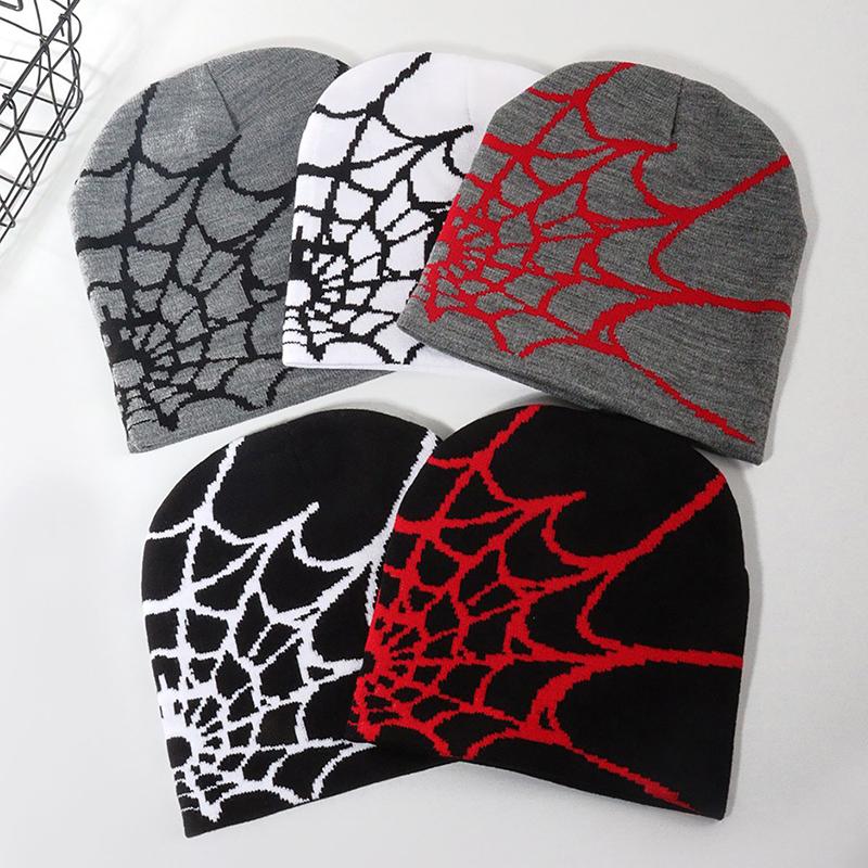 Fashion Knitting Spider Web Design Hat for Men Women Pullove - TikTok ...