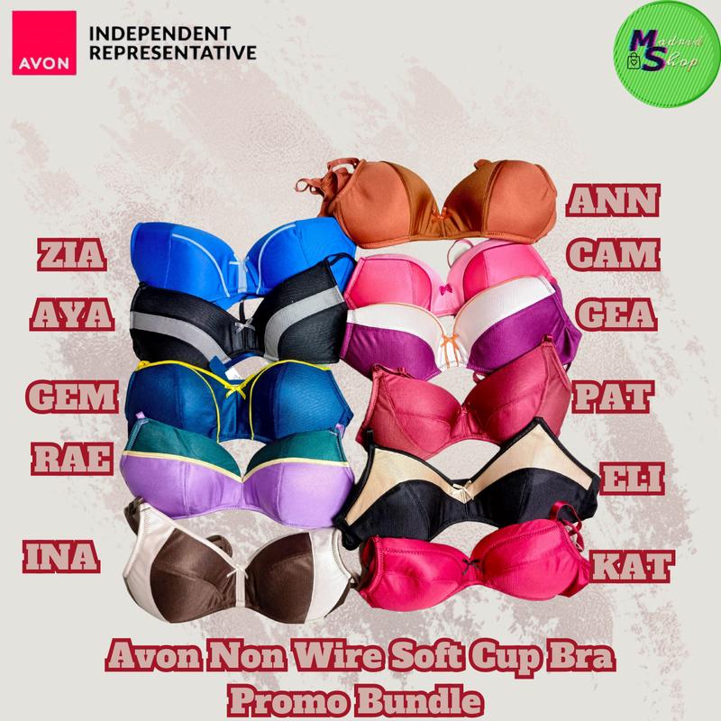 Avon Non Wire Soft Cup Bra Promo Bundle - Get 3 in 11 items for ...