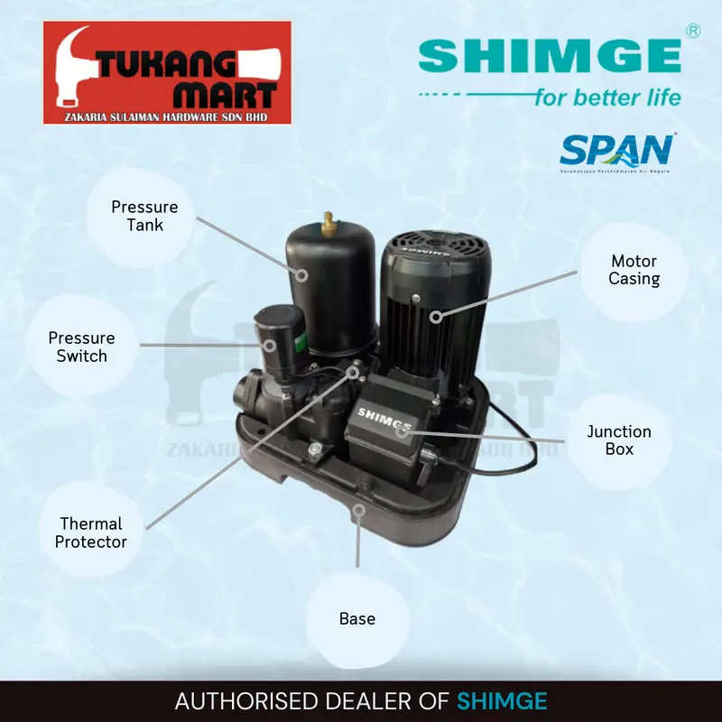SHIMGE AUTOMATIC PUMP PZ SERIES PZ125 | PZ250 | PZ370 | PZ55 - TikTok ...
