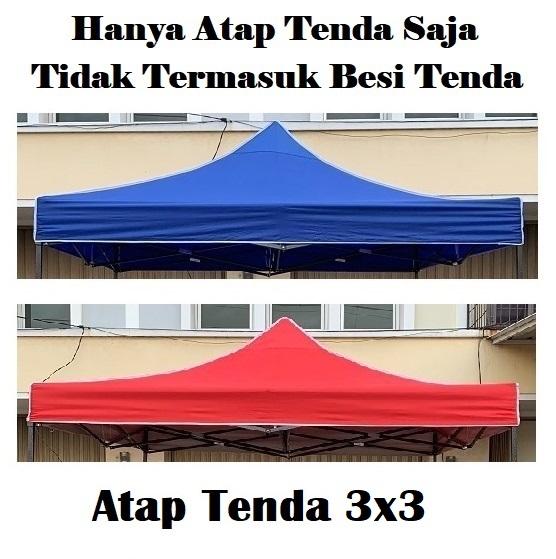 Terpal Atap Tenda Lipat 3x3 (Bahan Polyester 420D) - Shop | Tokopedia