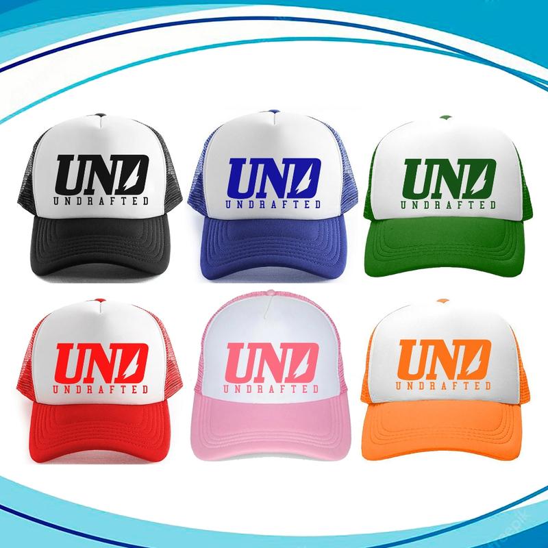 UNDRAFTED UND LOGO CAP Trucker Cap Net Cap for Men and Women - TikTok ...