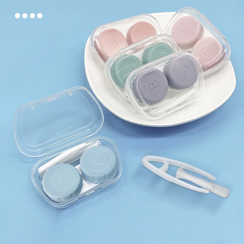 Eyeshare (COD) Color Contact Lens Care Case Contact Lens Cas - TikTok ...